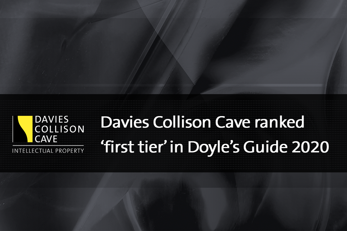 Davies Collison Cave ranked 'first tier' in Doyle's Guide 2020 - Davies Collison Cave